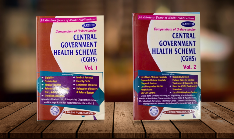 CGHS Book 2024 for Central Government Employees | Letterprint